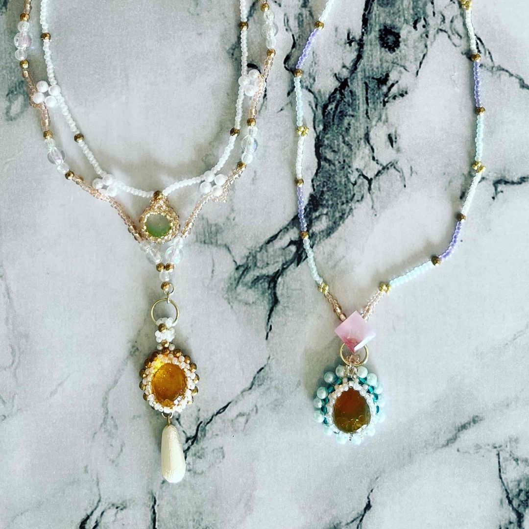 RuRu🦩さんのビーズ作品 | 春のnewパッケージ登場 レジン液 大容量 400g (10... | croccha