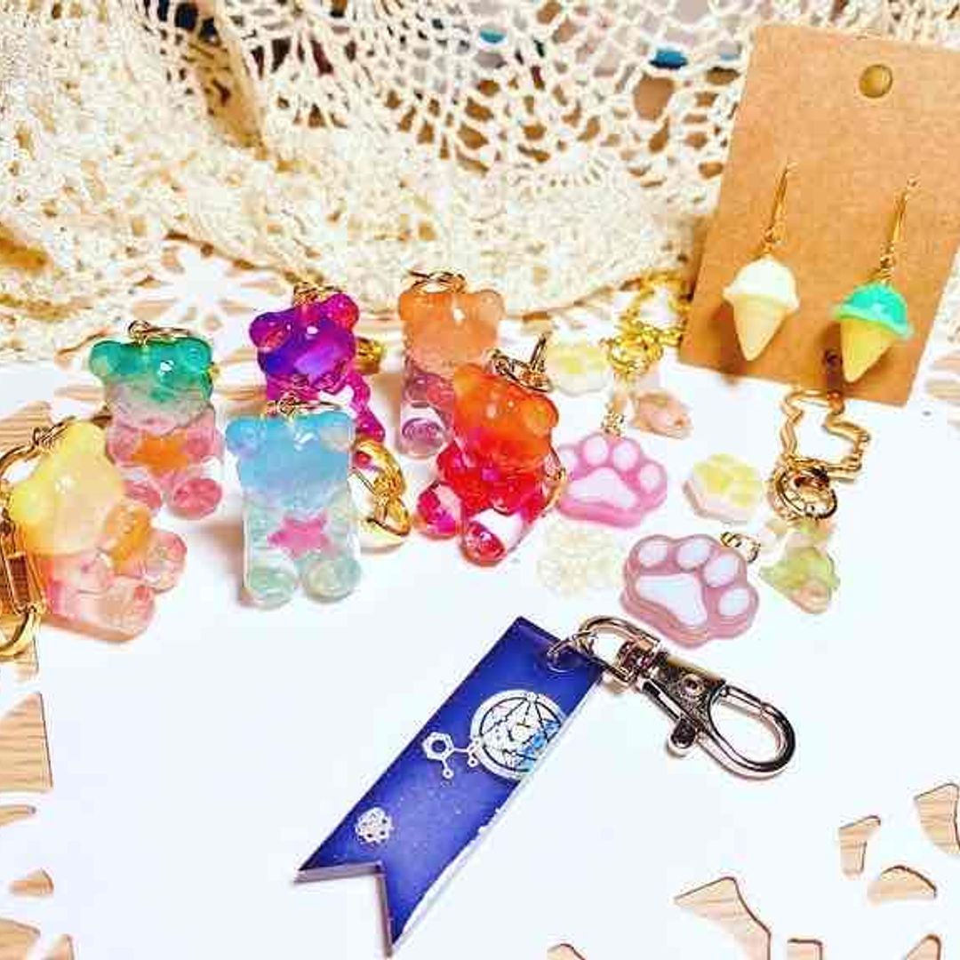 kuu.mさんのレジン作品 | フローレンスレジン | croccha