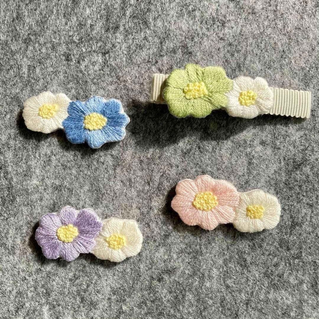 こぴぴさんの刺しゅう作品 | COSMO 刺繍糸25番 | croccha