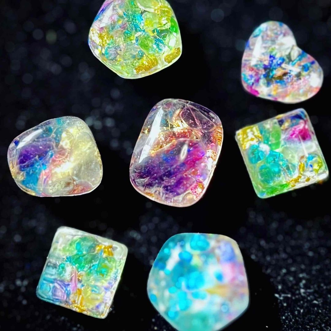 chae-prさんのレジン作品 | レジン液 100g LEDレジン液 UV レジン 大容量 キ... | croccha