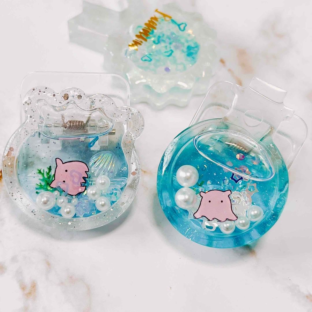 chae-prさんのレジン作品 | レジン液 100g LEDレジン液 UV レジン 大容量 キ... | croccha