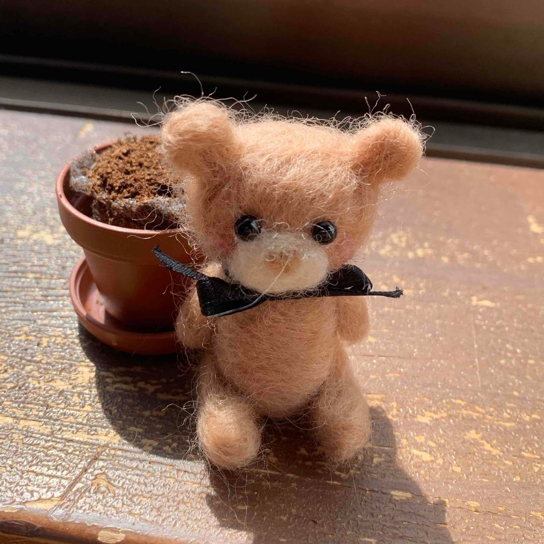 syonさんのフェルト作品 | 羊毛フェルト 『ハマナカ ニードルわたわた50g H440-... | croccha