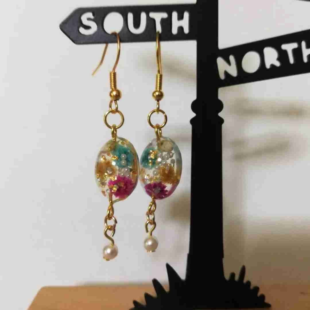 Riri201さんのレジン作品 | 【 送料無料 】レジン液 大容量 100g UV-LED対応... | croccha