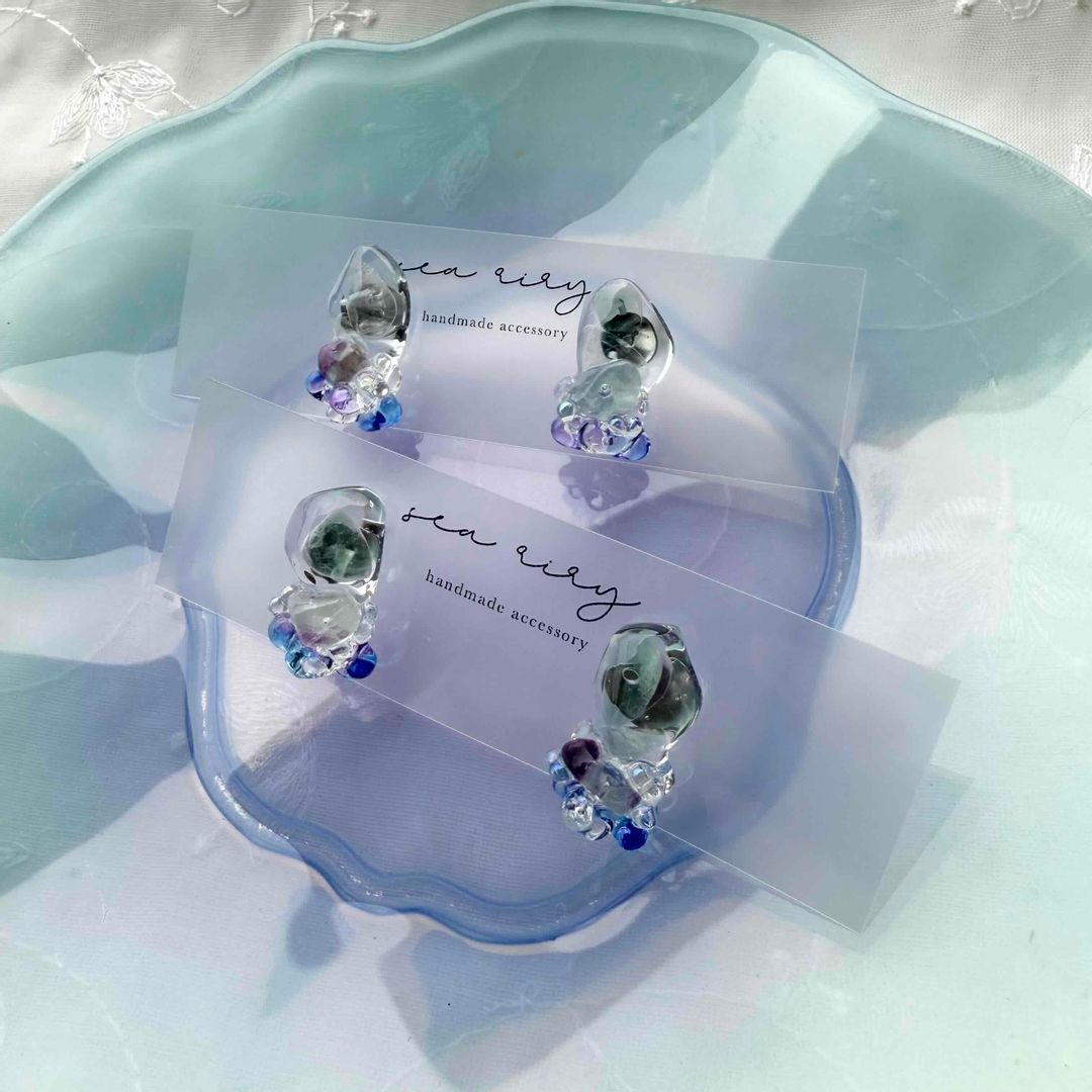 sea_riryさんのレジン作品 | 【クーポンあり】レジン液 UV LEDレジン 「 星の雫 大... | croccha