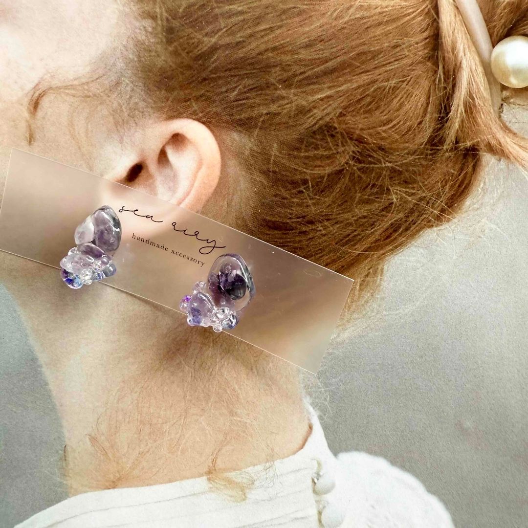 sea_riryさんのレジン作品 | 超透明【大容量UV-LEDレジン液】70g 『コスパ＆クオリ... | croccha