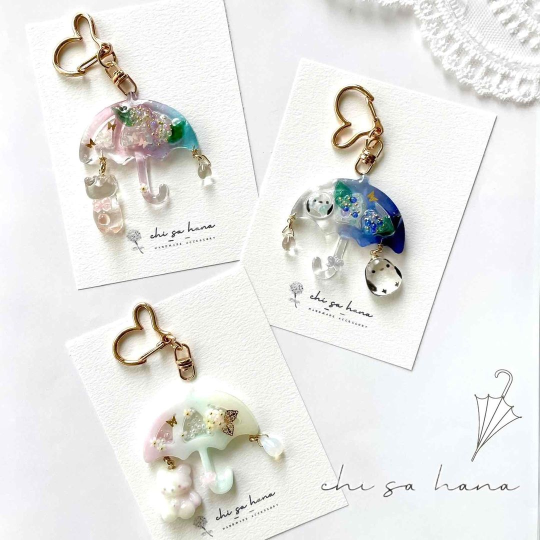 chi_sa_hanaさんのレジン作品 | 作家のためのレジン 「 UV/LEDコーティング液 25g ... | croccha