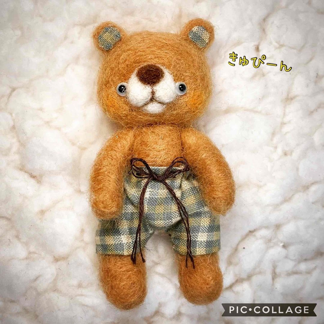 えと。さんのフェルト作品 | 【羊毛フェルト最大20％オフ】 ハマナカ ニードルわたわた5... | croccha