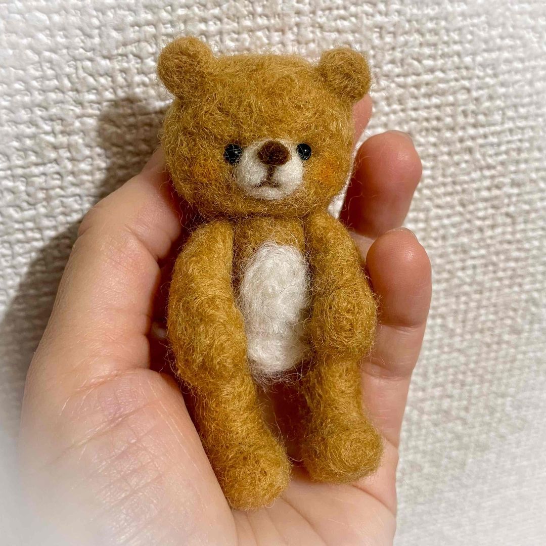 羅梦音-lamune-（旧じゅみ）さんのフェルト作品 | 【羊毛フェルト最大20％オフ】 ハマナカ ニードルわたわた5... | croccha