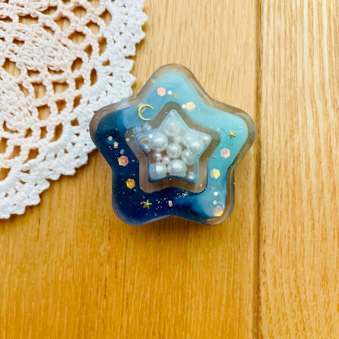 sumimaiさんのレジン作品 | 作家のためのレジン お試しセット25g×2本 ぷっくりレジン... | croccha