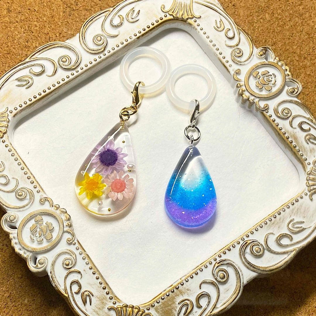 mio.skmtさんのレジン作品 | 【定期便】作家のためのレジン 200g | croccha