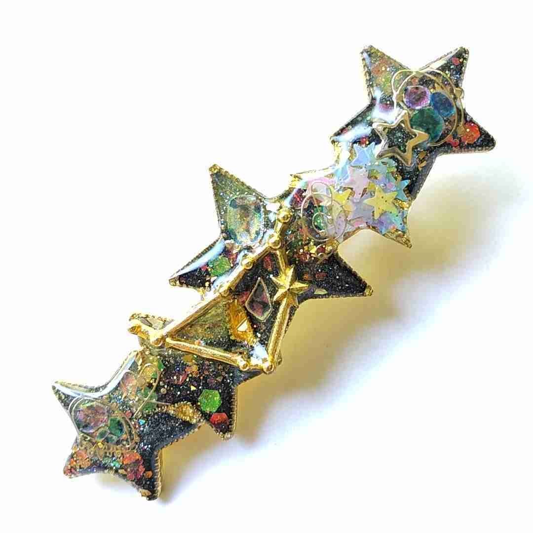 S.snowさんのレジン作品 | 手作りアクセサリー【グルーデコアクセサリーの土台】へアクリッ... | croccha