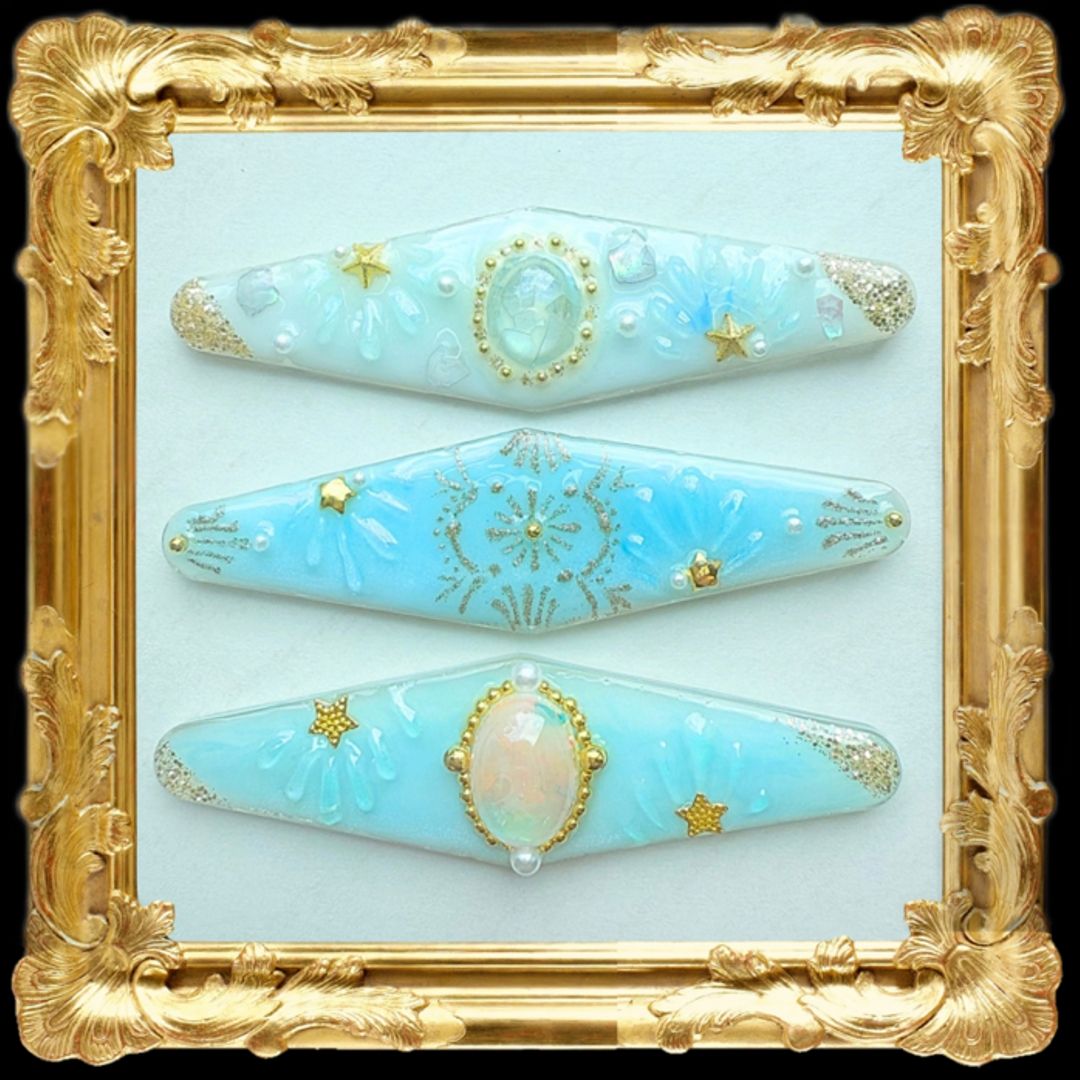 oyaraさんのレジン作品 | 作家のためのレジン 「 UV/LEDコーティング液 8g 」... | croccha