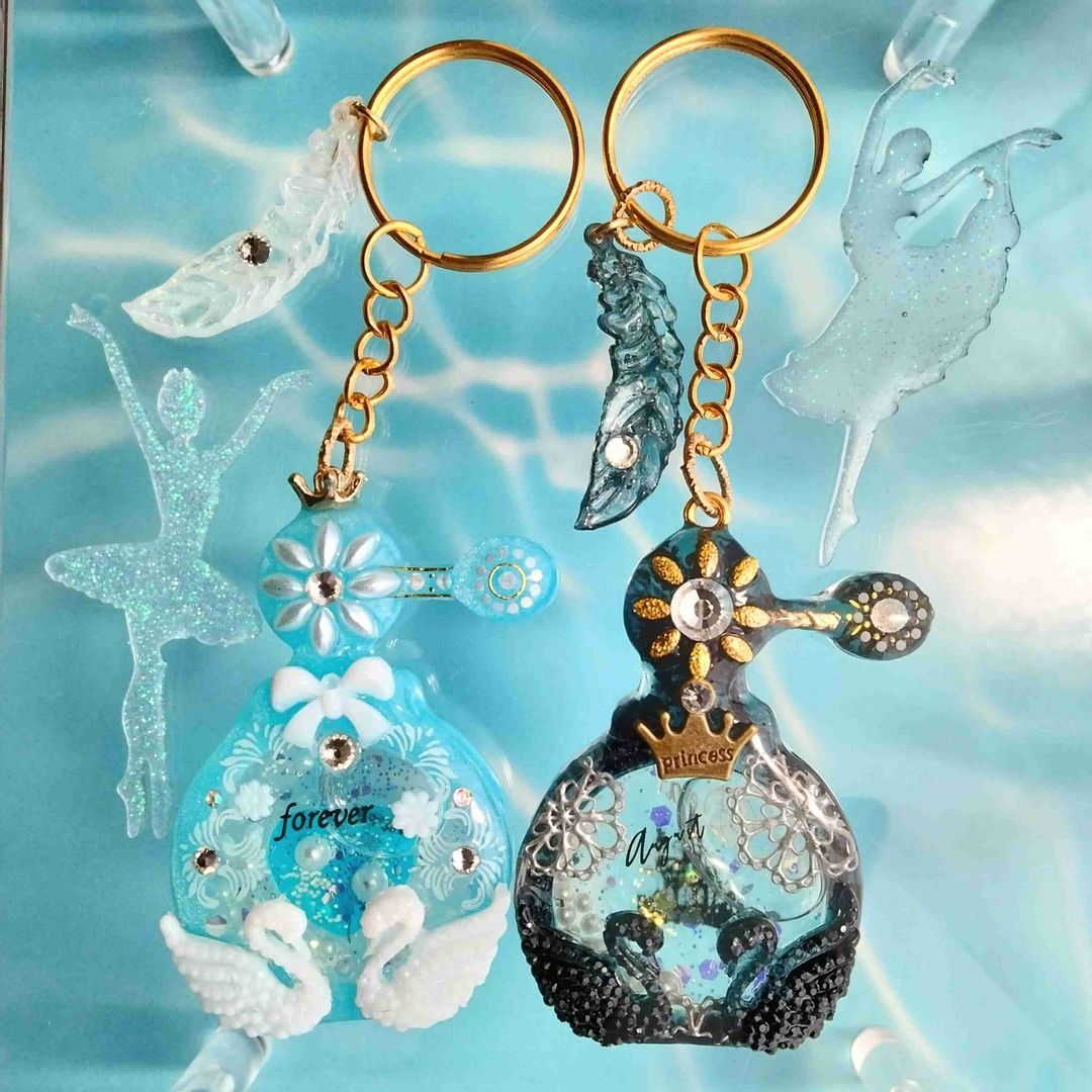 ゆき ️氷さんのレジン作品 | 高品質 国産 レジン液 作家のためのレジン 100g 200... | croccha