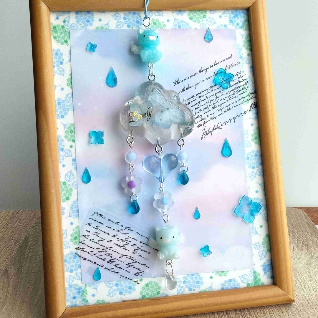 ゆき ️氷さんのレジン作品 | 高品質 国産 レジン液 作家のためのレジン 100g 200... | croccha