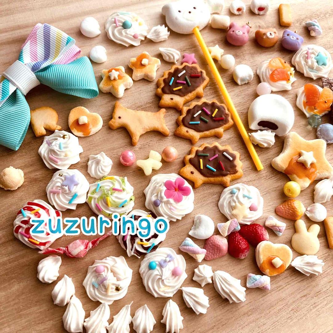 zuzuringoさんの粘土作品 | \夏SALE／樹脂粘土 モデナ｜白 ホワイト MODENA ... | croccha