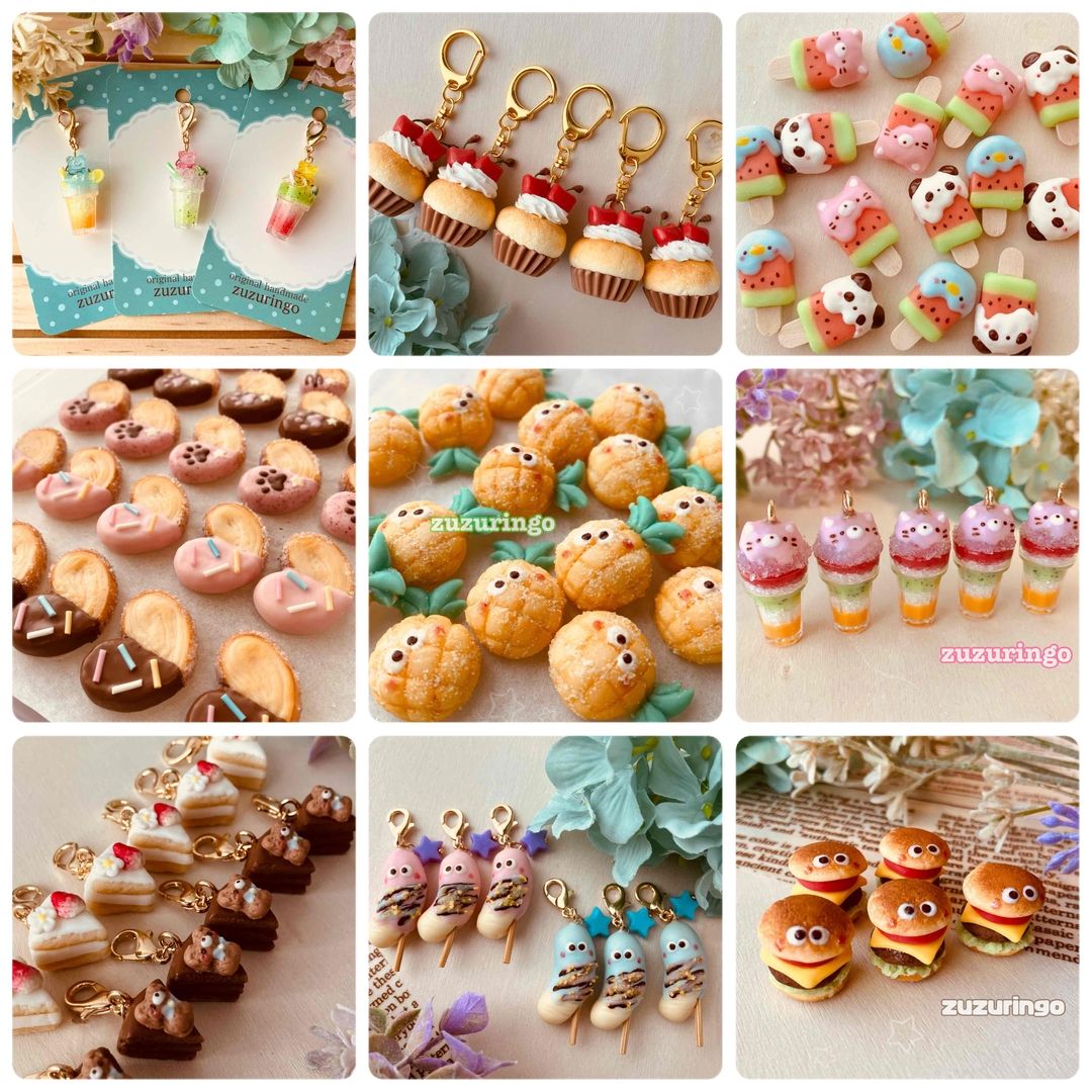 zuzuringoさんの粘土作品 | 粘土・レジンPUSH！ ねんど 軽量粘土 樹脂粘土 ハーテ... | croccha