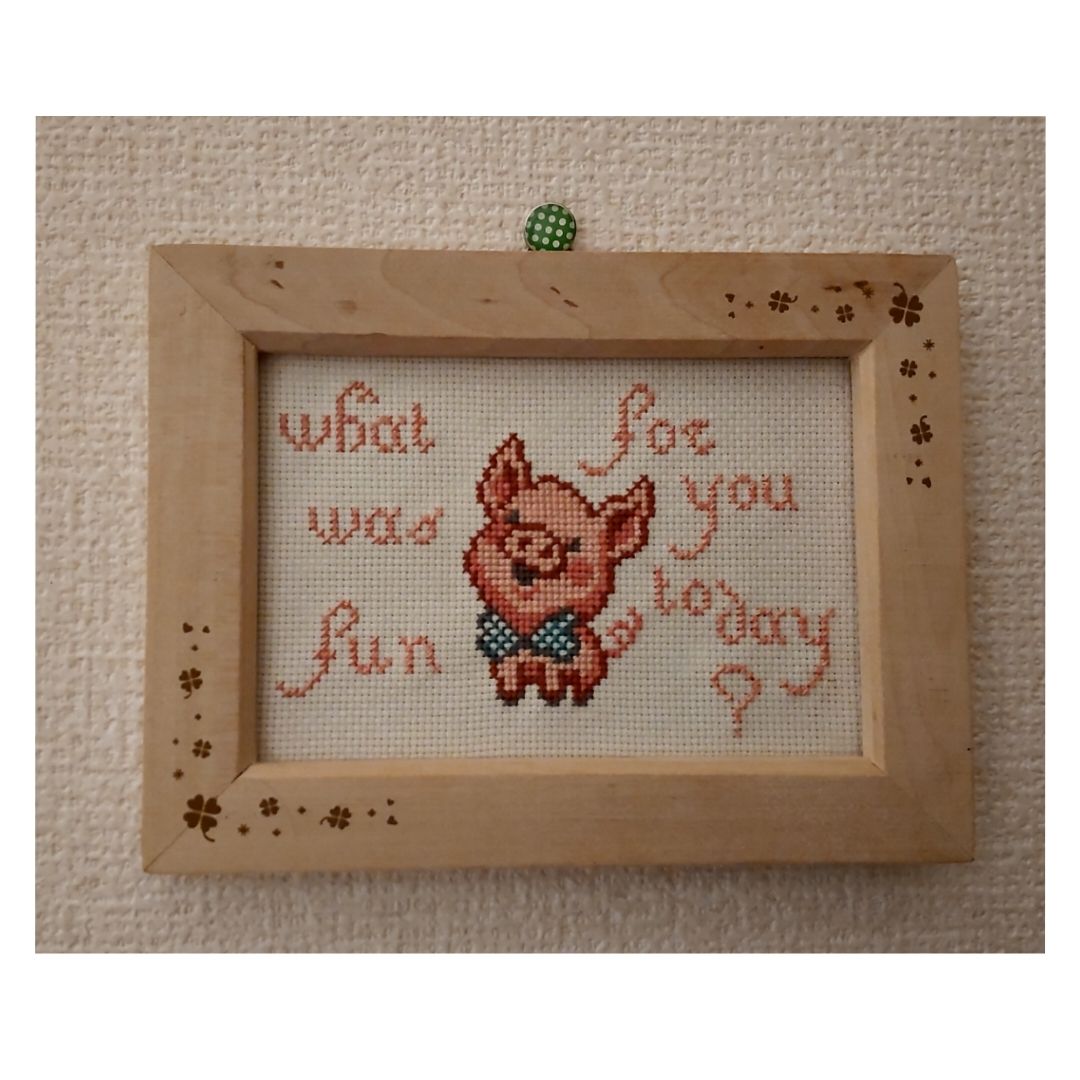 *花ボス*さんの刺しゅう作品 | オリムパス刺しゅう布No．3900アイーダ刺繍布 | croccha