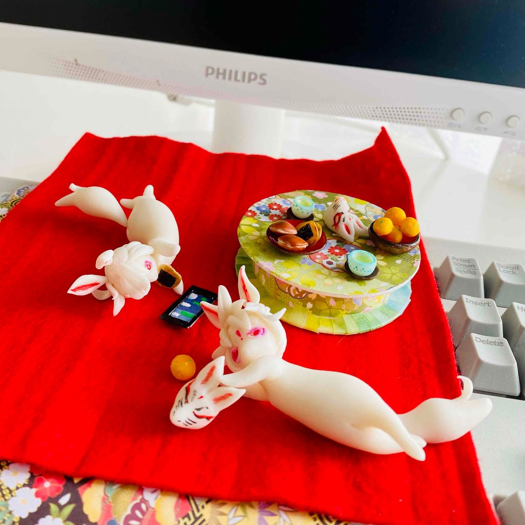 ぷれみさんの粘土作品 | 樹脂粘土 ホワイト 30g | croccha