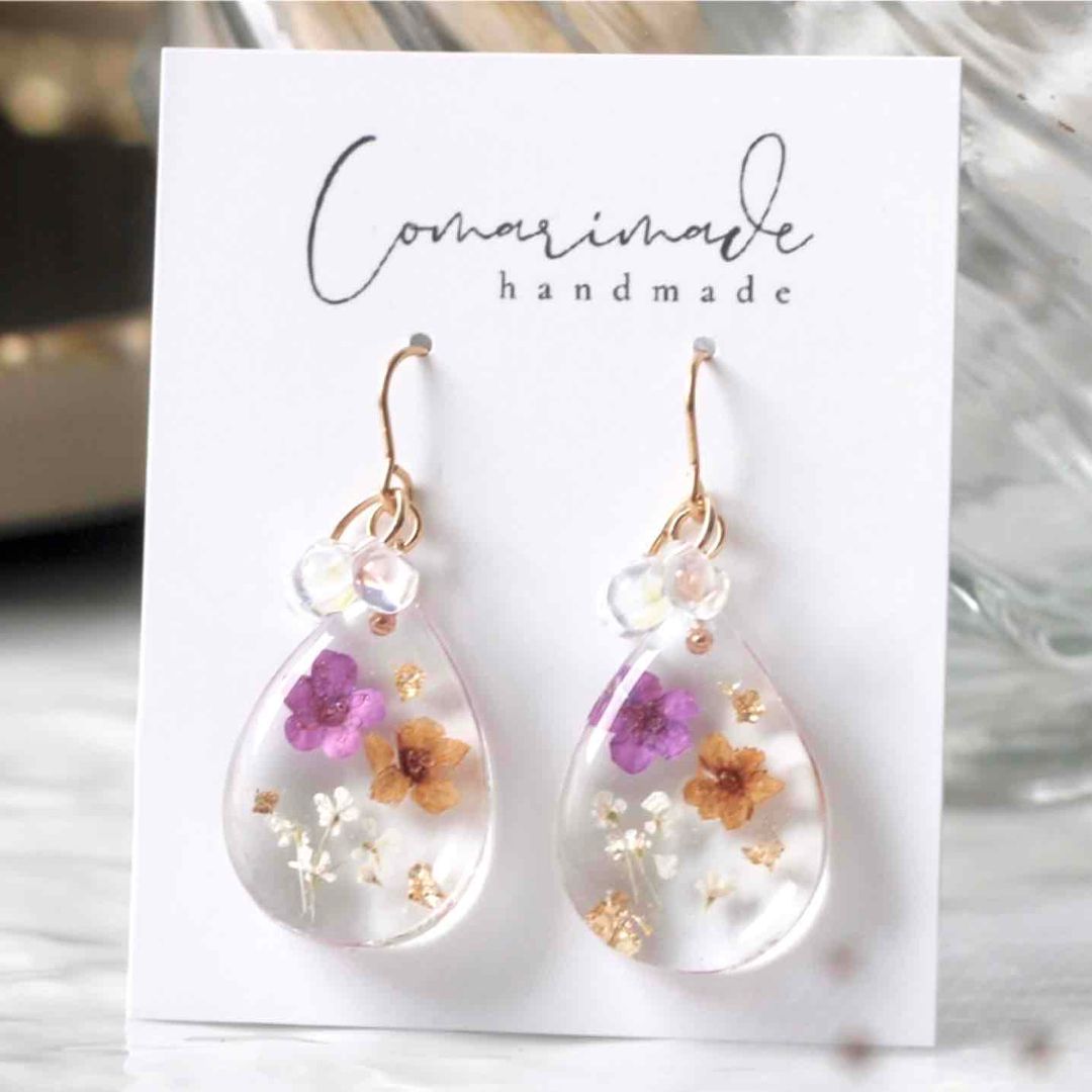 𝐂𝕠𝕞𝕒𝕣𝕚𝕞𝕒𝕕𝕖 (*こまり*)さんのレジン作品 | 作家のためのレジン 100g | croccha