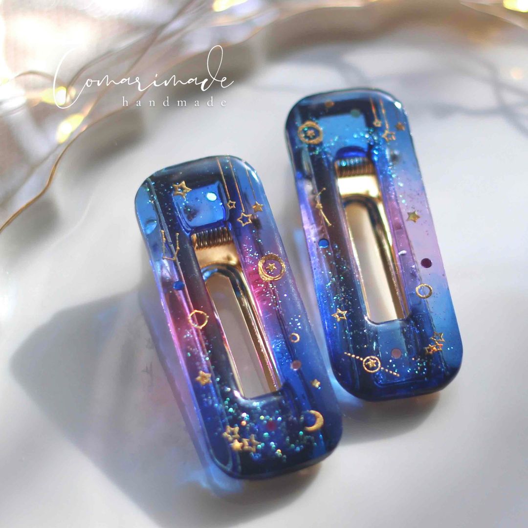 𝐂𝕠𝕞𝕒𝕣𝕚𝕞𝕒𝕕𝕖 (*こまり*)さんのレジン作品 | 作家のためのレジン 100g | croccha