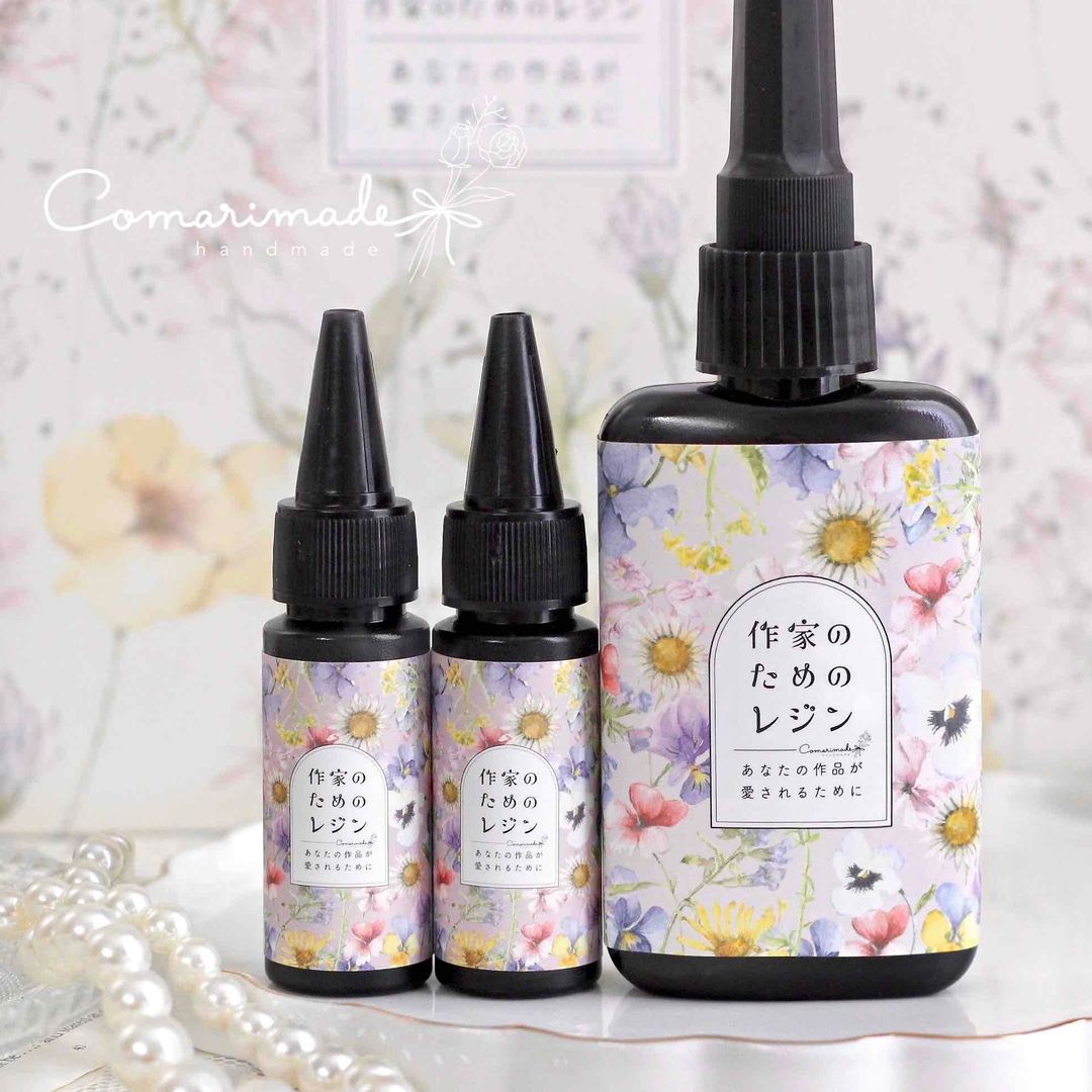 𝐂𝕠𝕞𝕒𝕣𝕚𝕞𝕒𝕕𝕖 (*こまり*)さんのレジン作品 | 【期間限定】作家のためのレジン comarimadeデザイン... | croccha