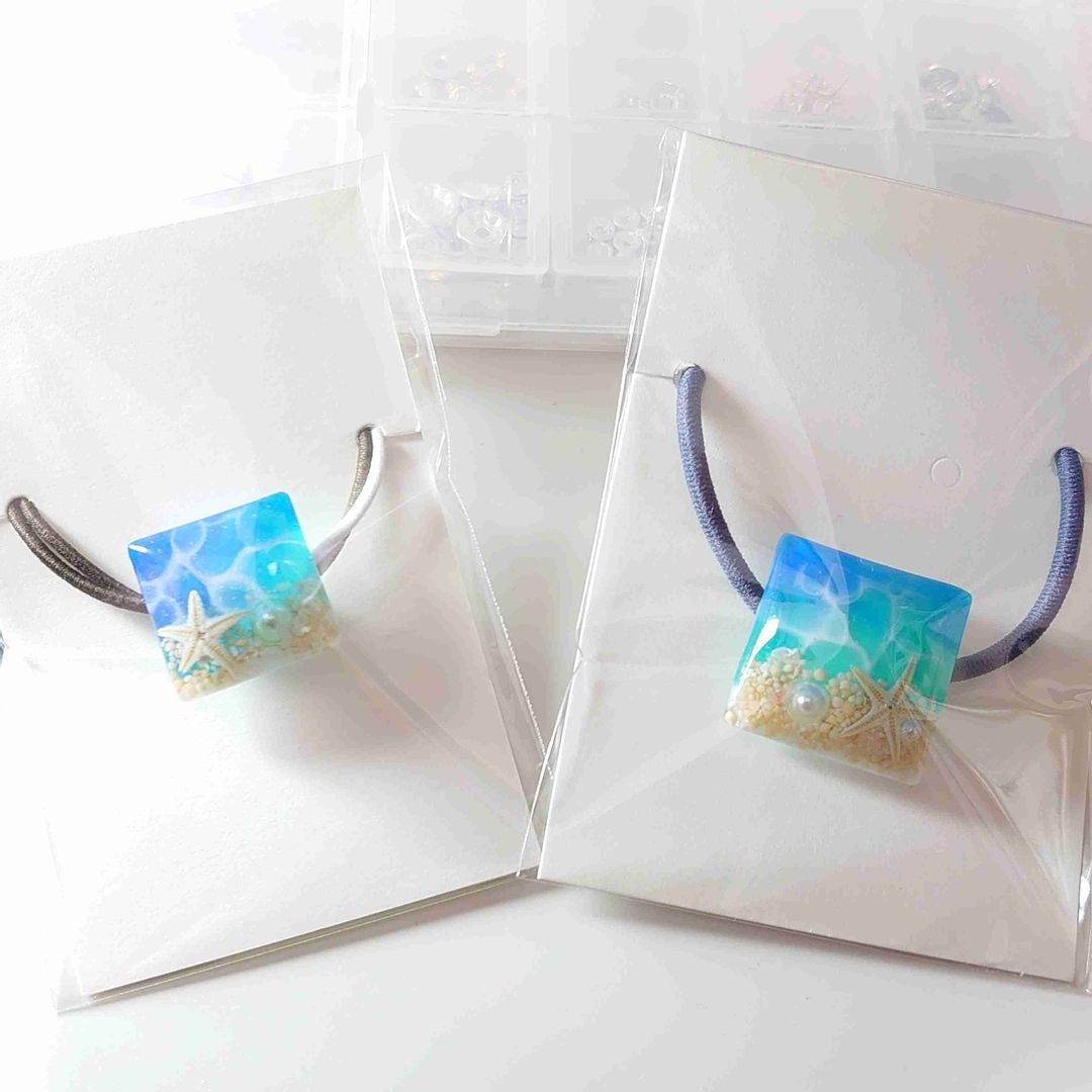 imari_reさんのレジン作品 | SK本舗 UVーLEDレジン液 ミラクルレジン 100g | croccha