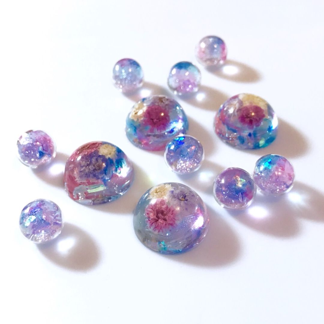 Une｜レジンアクセサリーさんのレジン作品 | 夢幻花 | croccha