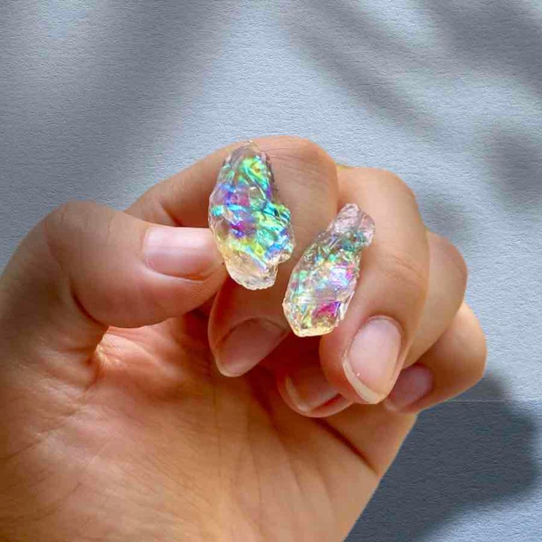 Une｜レジンアクセサリーさんのレジン作品 | 清原 LED UV クラフト レジン液 25g LEDR25... | croccha