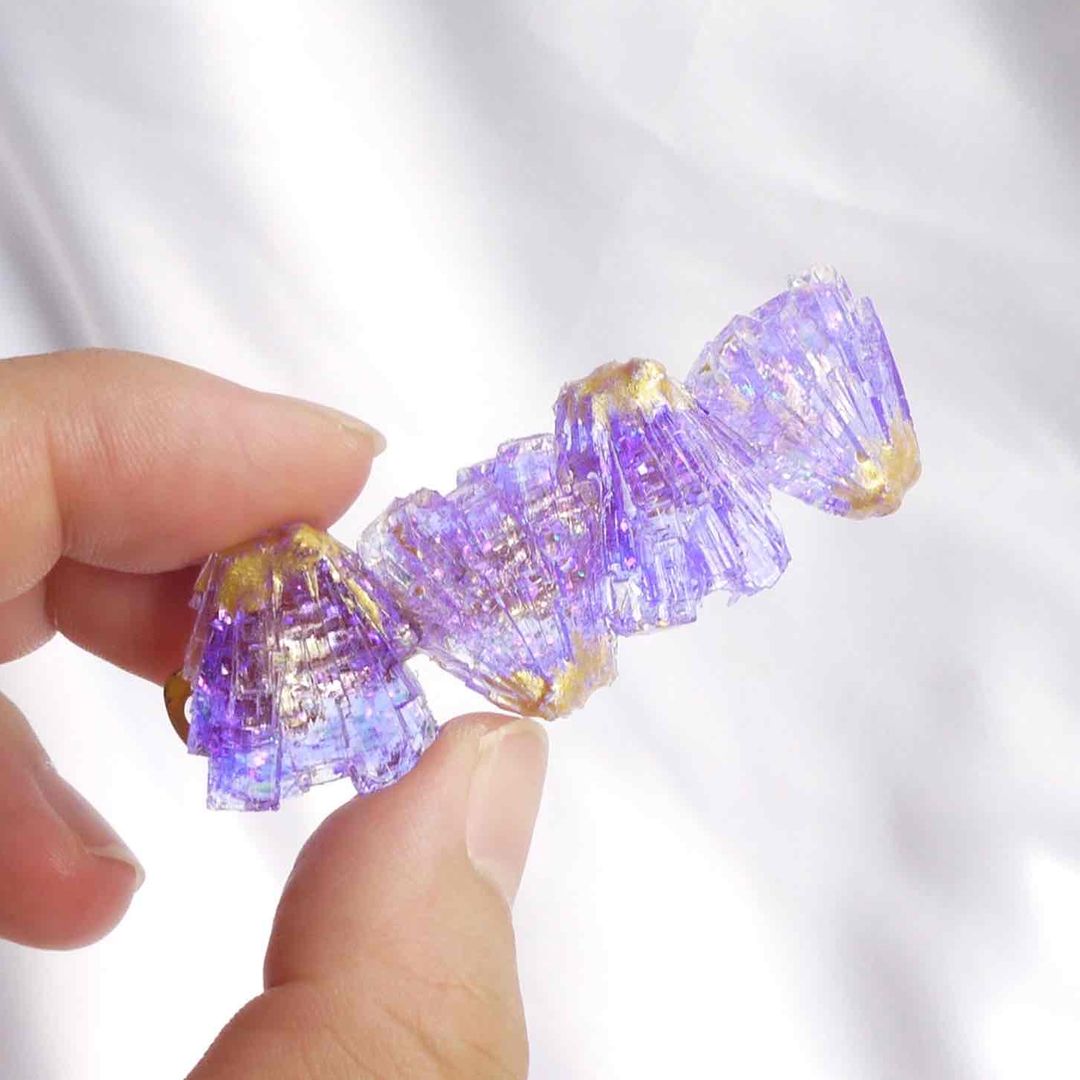 Une｜レジンアクセサリーさんのレジン作品 | 清原 LED UV クラフト レジン液 25g LEDR25... | croccha