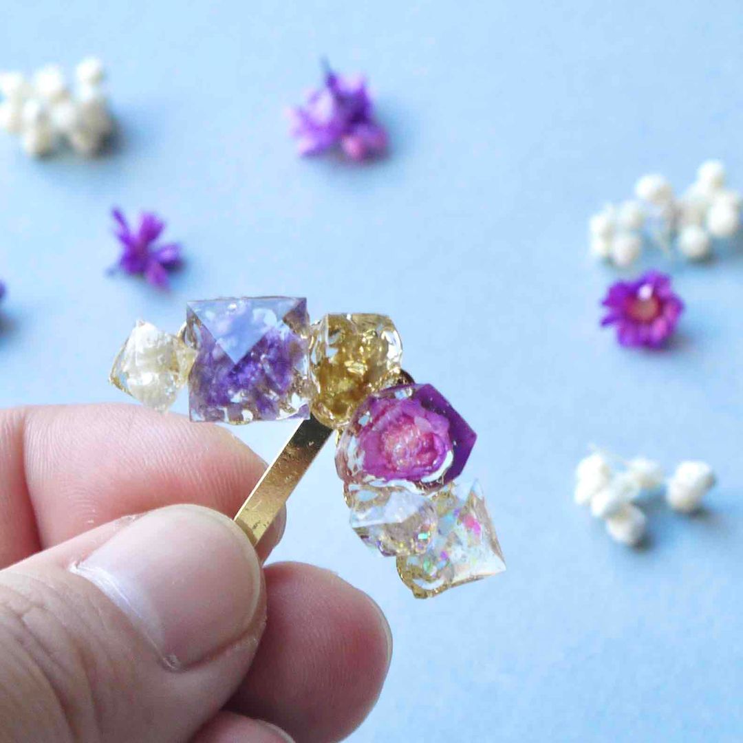 Une｜レジンアクセサリーさんのレジン作品 | 【再販】作家のためのレジン Uneデザインラベル 100g | croccha