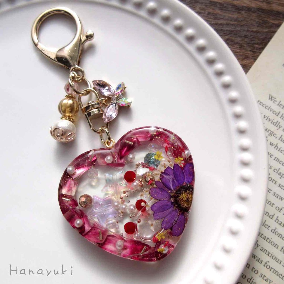 𝐻𝑎𝑛𝑎𝑦𝑢𝑘𝑖 ⃘*.ﾟはなゆきさんのレジン作品 | 【定期便】作家のためのレジン 200g | croccha