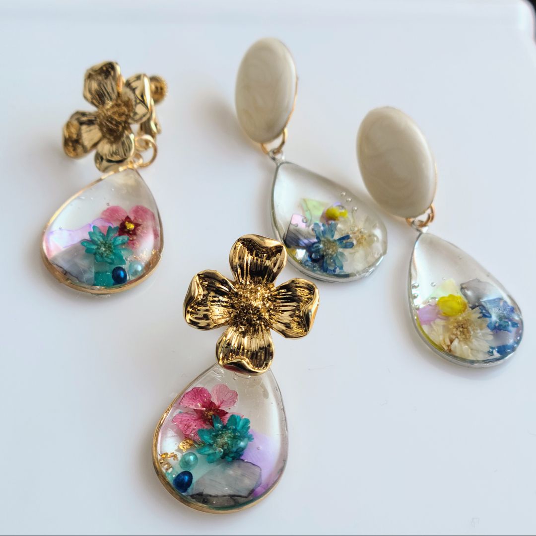 handmadeworks ARIAさんのレジン作品 | 【シェルパーツ】【貝殻・パールカラー】UVレジンクラフト|ハ... | croccha