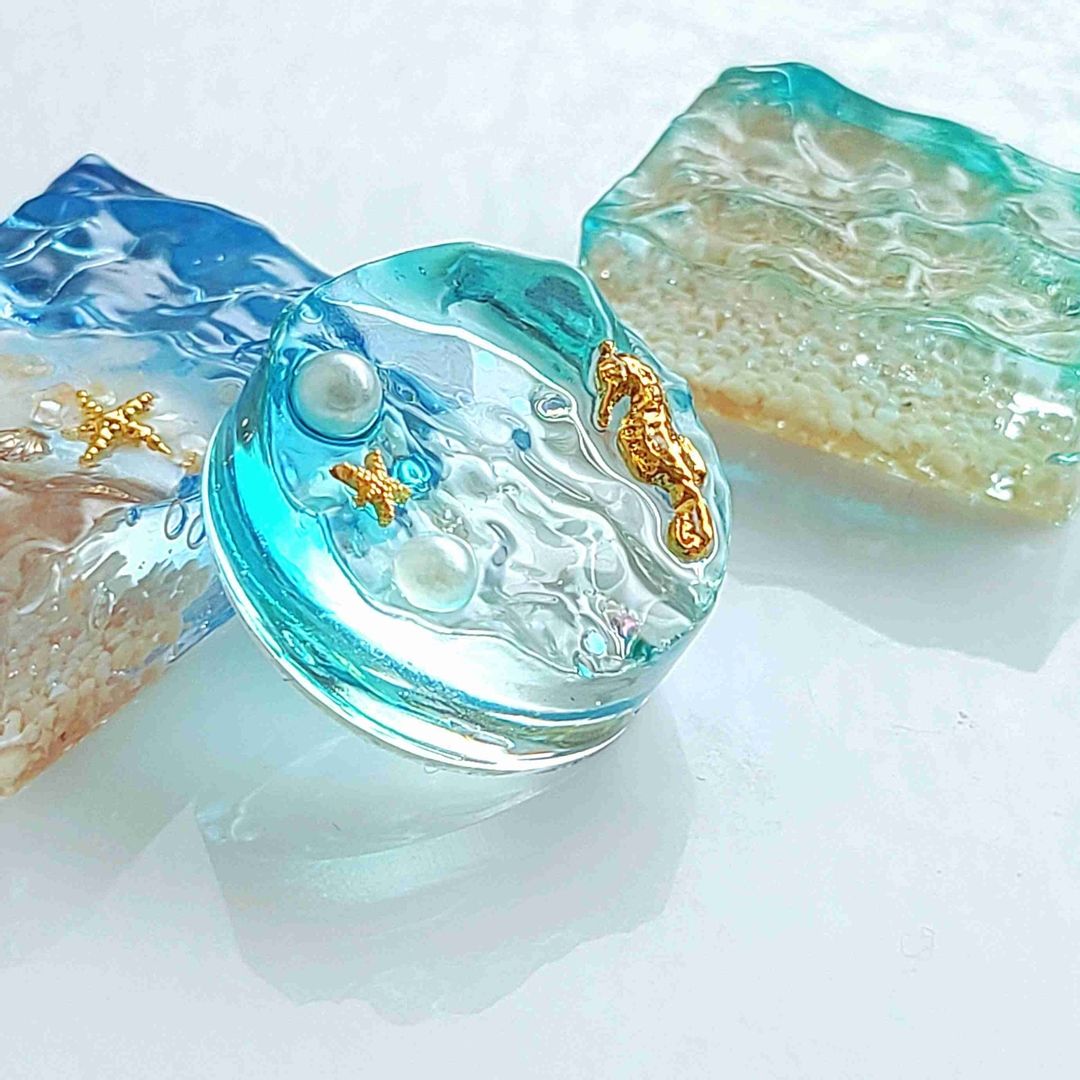 handmadeworks ARIAさんのレジン作品 | 作家のためのレジン 200g | croccha