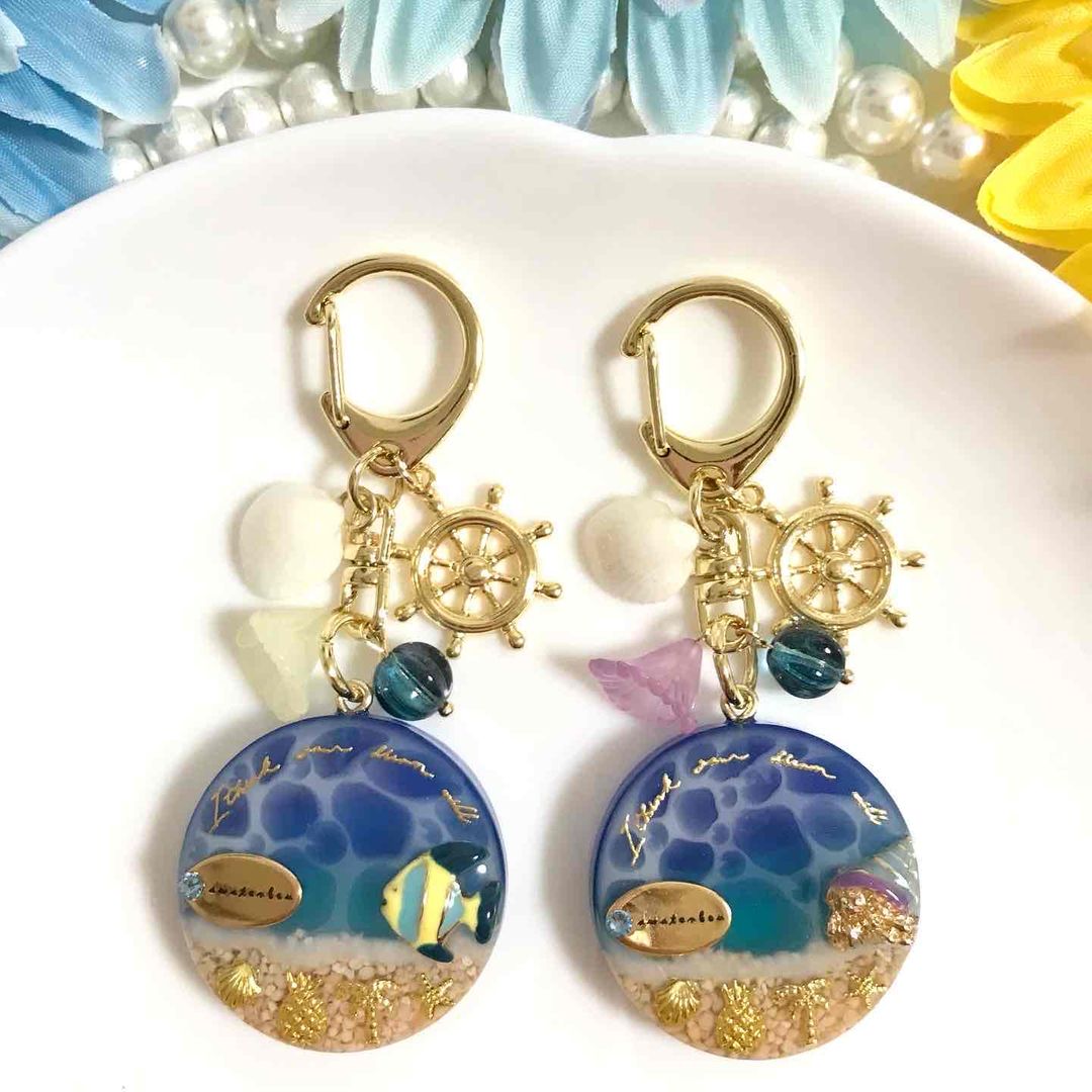 慌てん房さんのレジン作品 | 作家のためのレジン Nelconeco 限定コラボラベル 2... | croccha