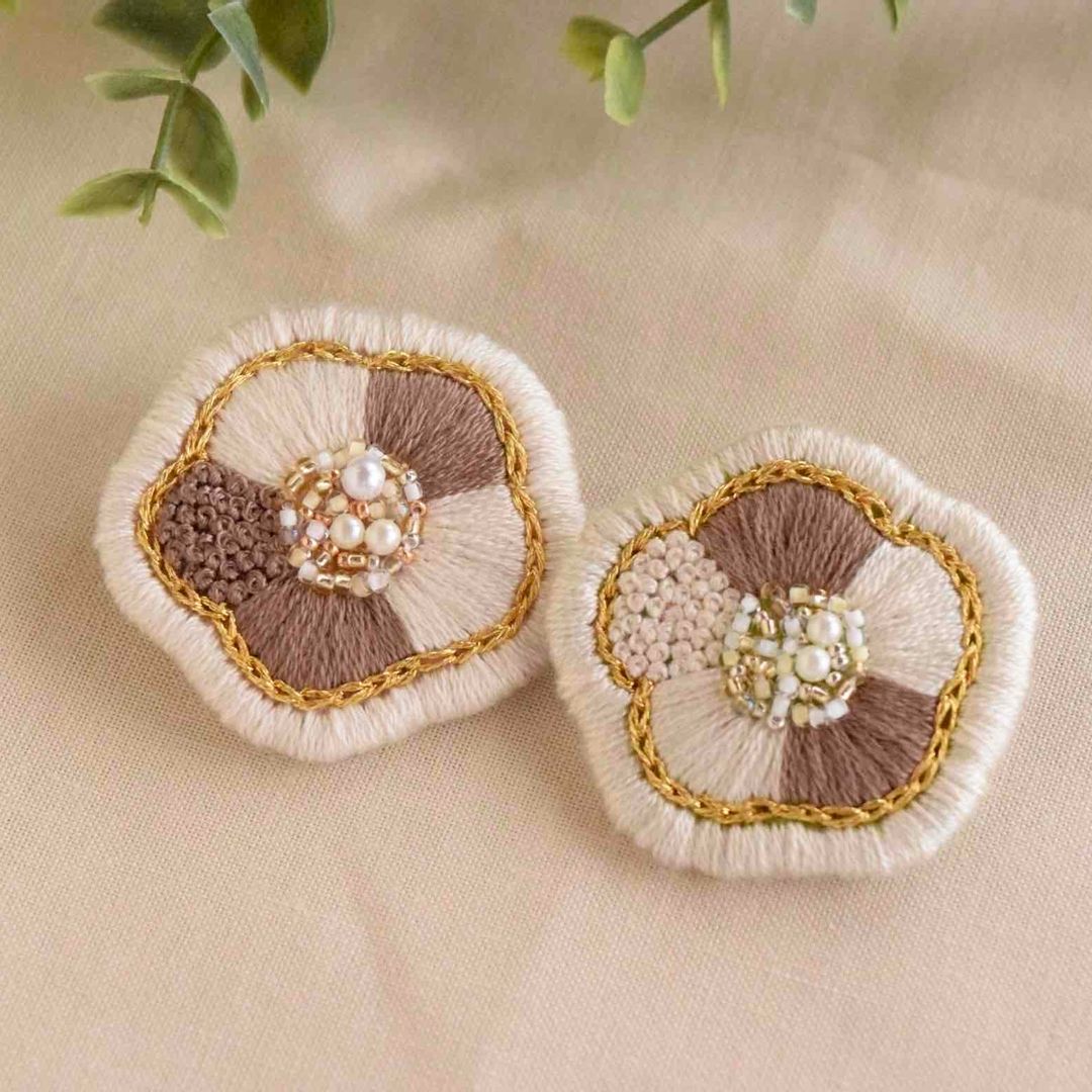 とろさんの刺しゅう作品 | COSMO 刺繍糸25番 | croccha