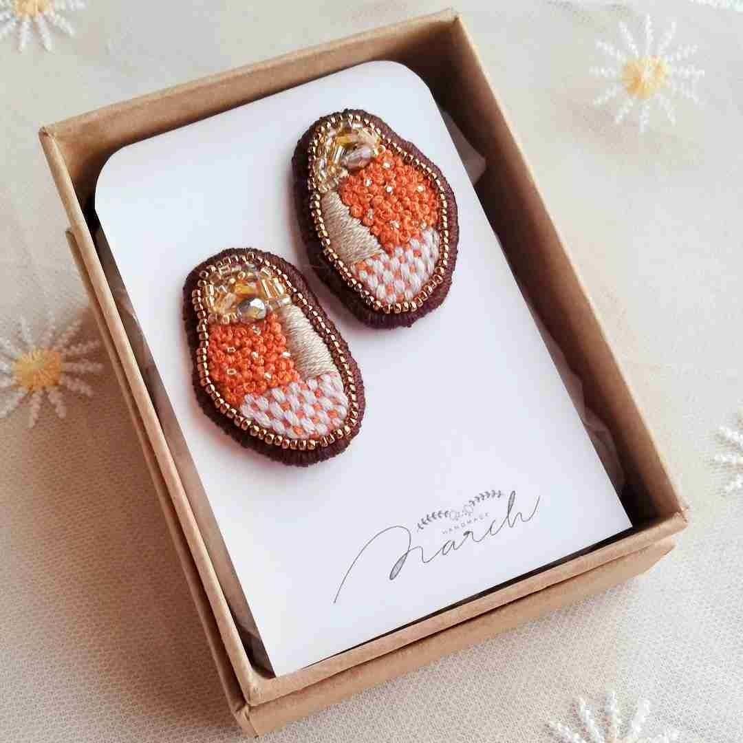 とろさんの刺しゅう作品 | COSMO 刺繍糸25番 | croccha