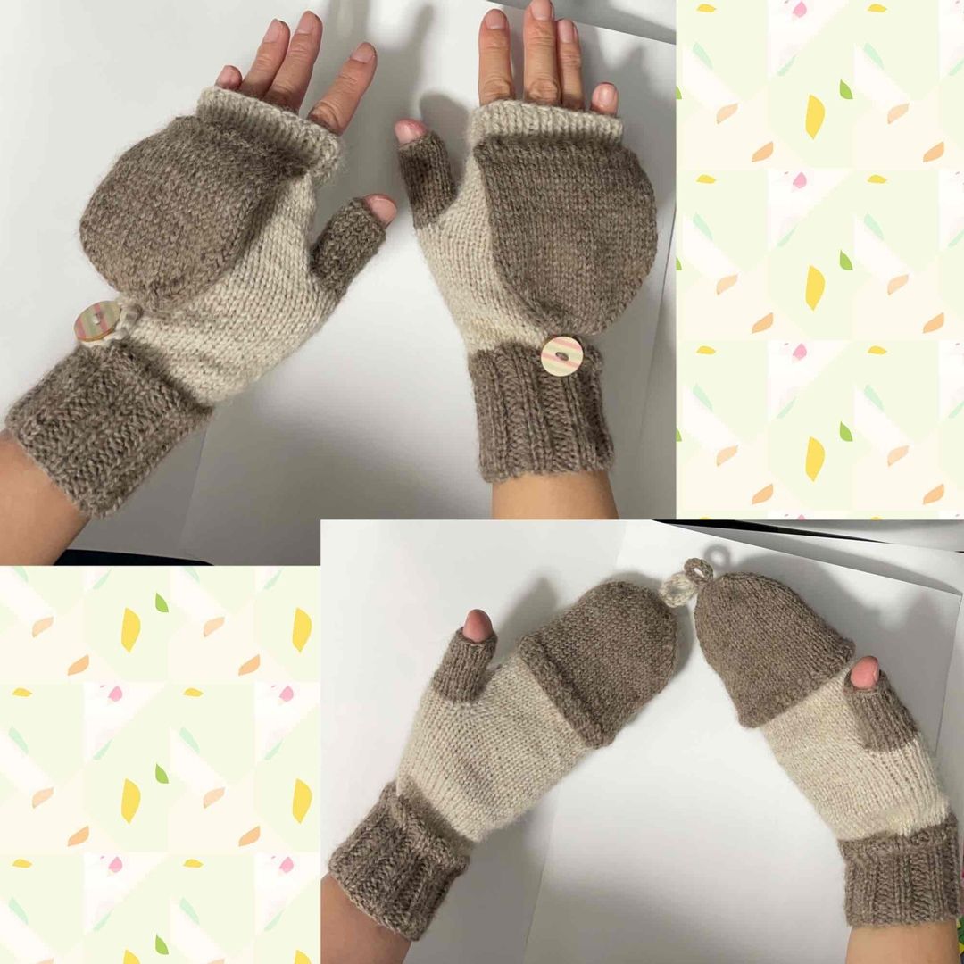 sasasaさんの編み物作品 | 秋冬毛糸 『ナチュラルアルパカ 極太 6番色 キナリ』 | croccha