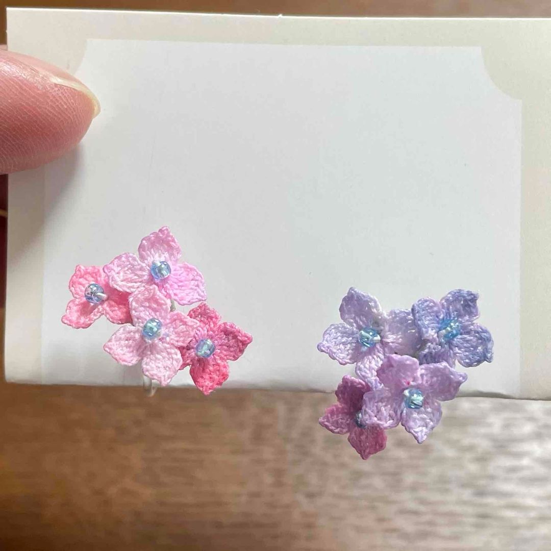 sasasaさんの編み物作品 | レース糸 『ダルマレース糸 #80 5g 6番色』 DARU... | croccha