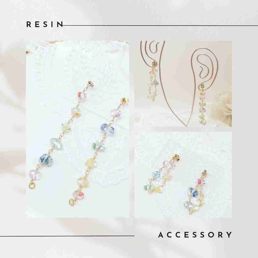 haco*nstructさんのレジン作品 | シリコンレジン型 / さざれ6種（1162） | croccha