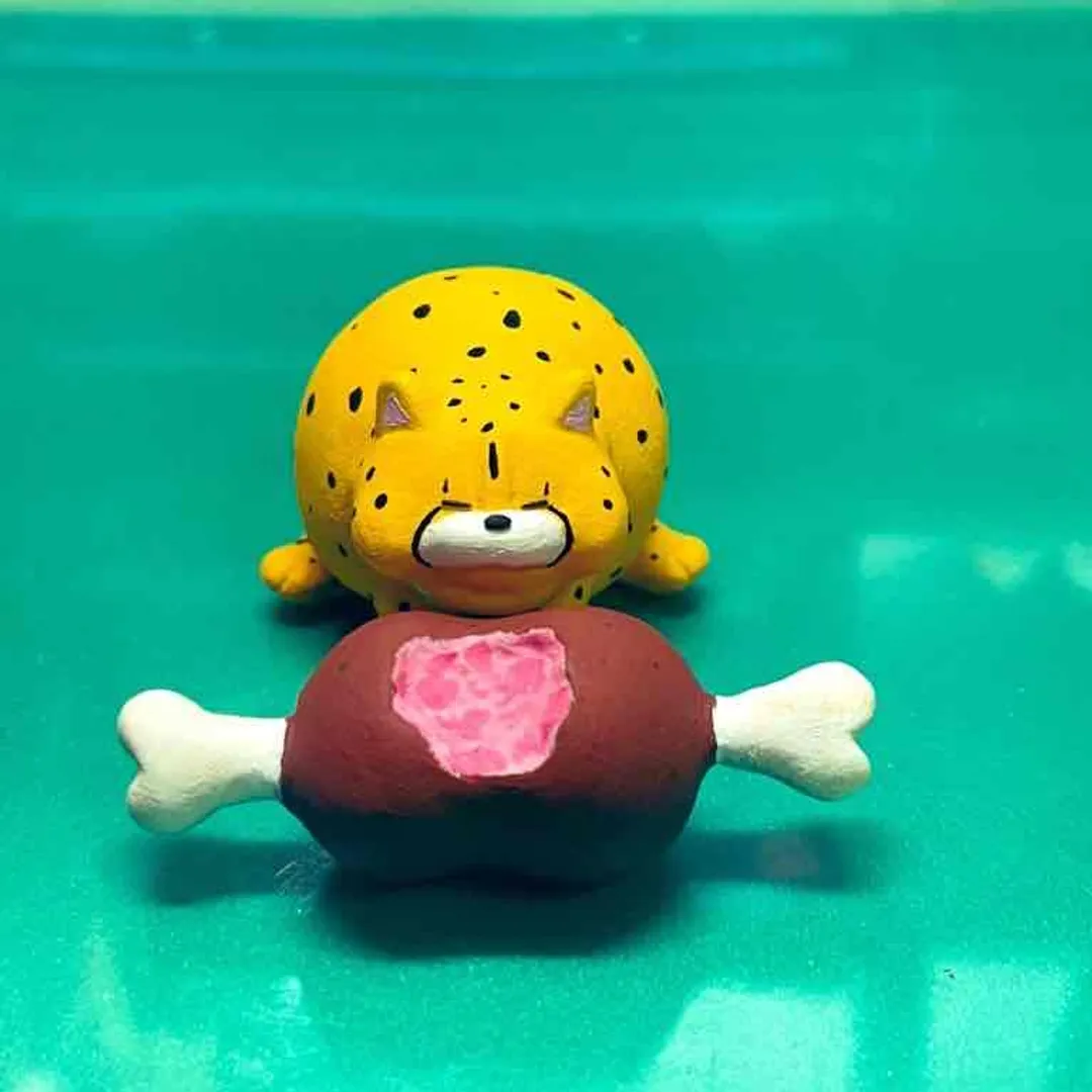 Ponkanさんの粘土作品 ★p5倍★ ねんど 石粉粘土 ラドール プレミックス Croccha