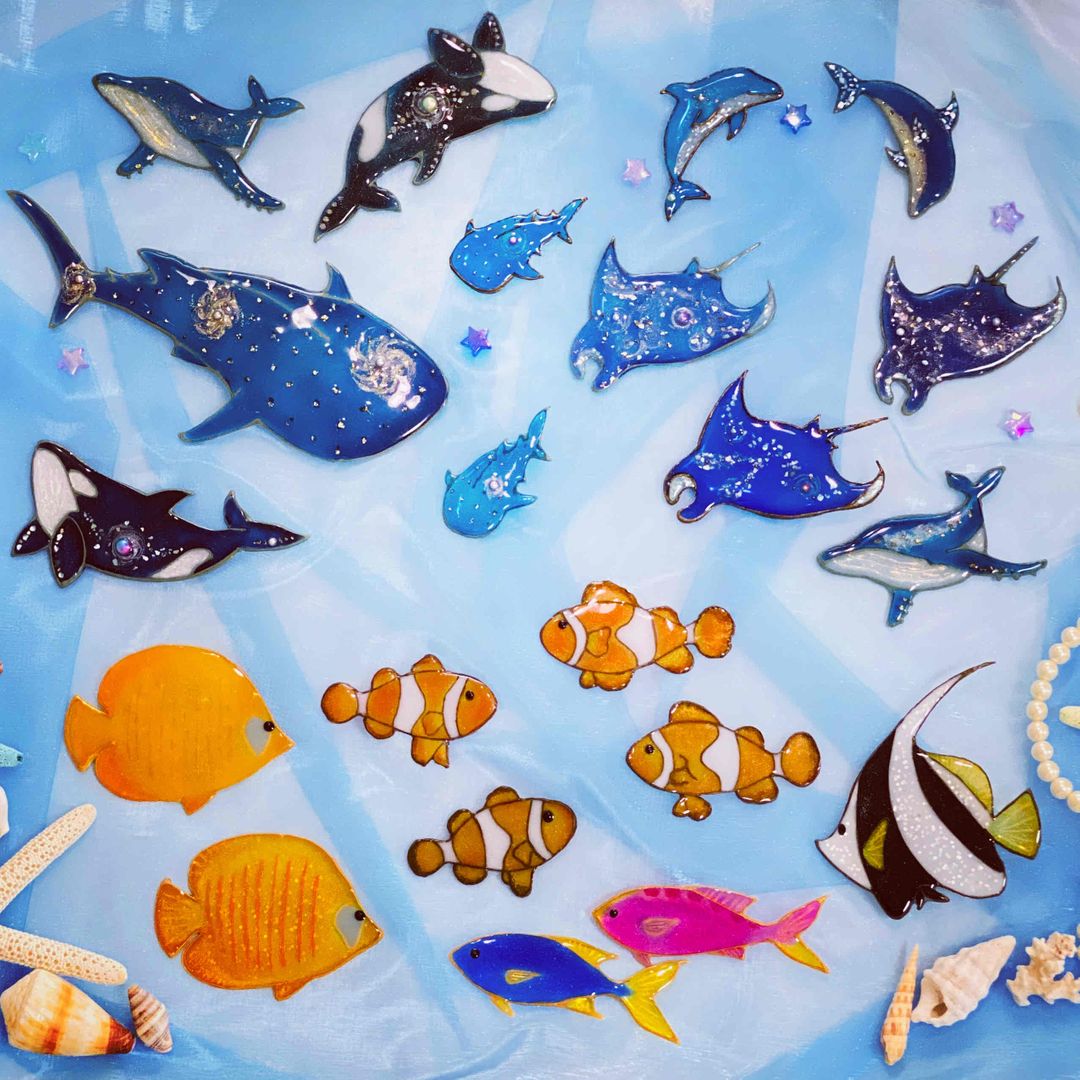 cocoamamaさんのレジン作品 | 【定期便】作家のためのレジン 400g | croccha