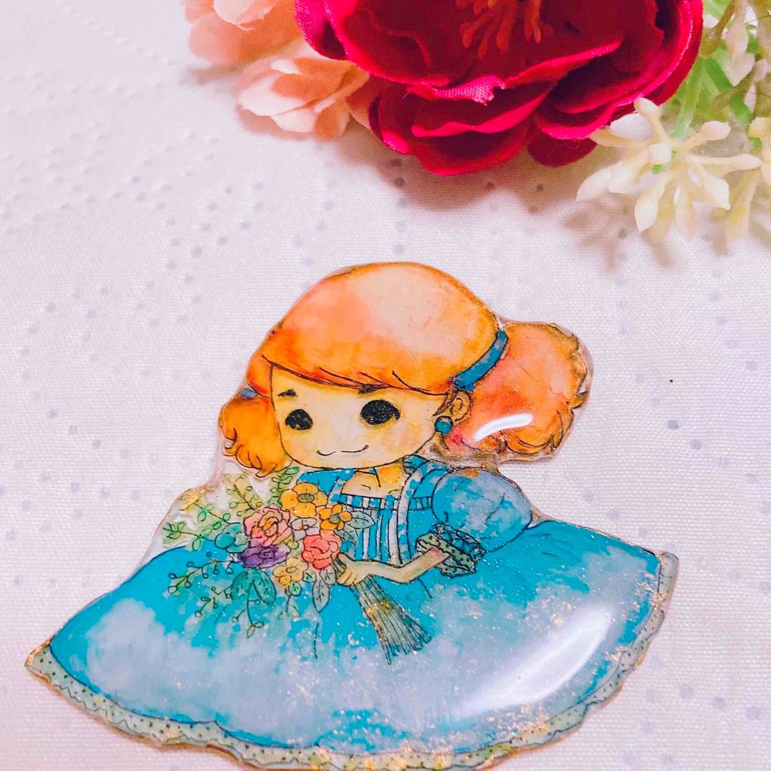 umi(あんず)さんのレジン作品 | 作家のためのレジン Nelconeco 限定コラボラベル 2... | croccha