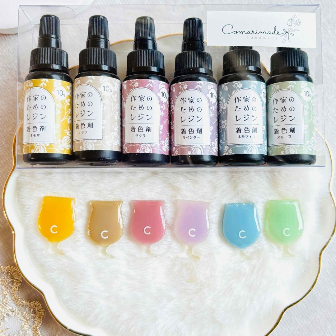 まっｻﾝさんのレジン作品 | 【高粘度】作家のためのレジン ぷっくりタイプ 100g | croccha