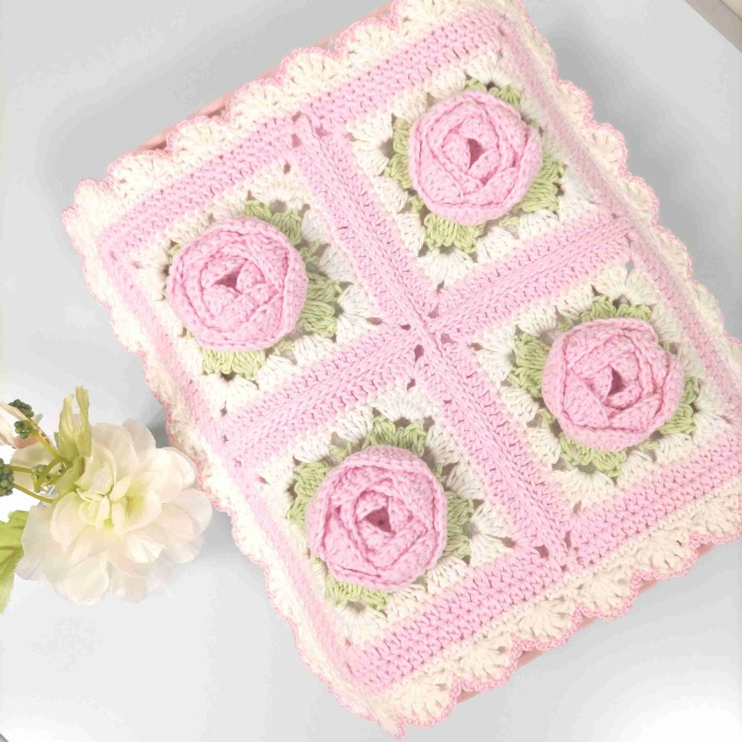 Craft Amyさんの編み物作品 | コットン 毛糸【1332】わたぼうし ラメ・コットン並太 ラ... | croccha