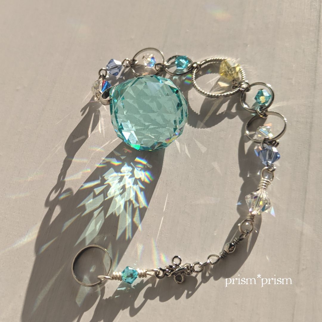 prism*prism【プリズム*プリズム】/サンキャッチャー作家さんのその他の ハンドメイド作品 | [DA200]スワロフスキー#8558 ボール型 20mmラ... | croccha