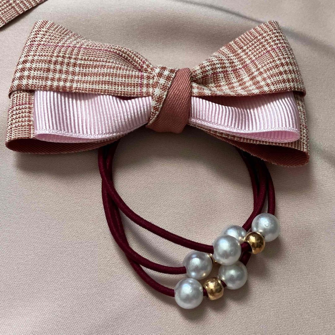 riboonkumiさんのその他の ハンドメイド作品 | [CH74] リバーシブルファブリックリボン 幅38mm 1... | croccha