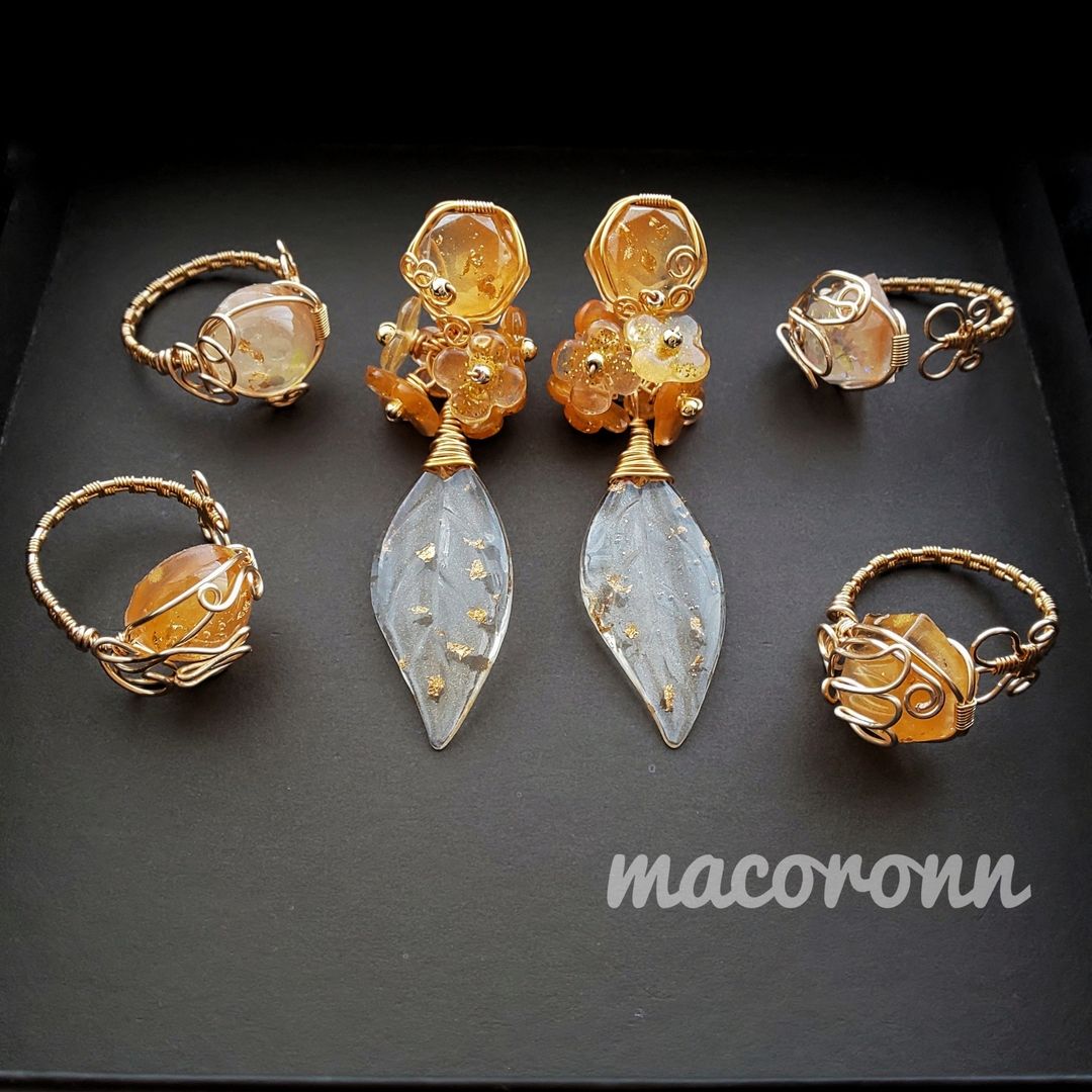 macoronn366さんのレジン作品 | 【定期便】作家のためのレジン 200g | croccha