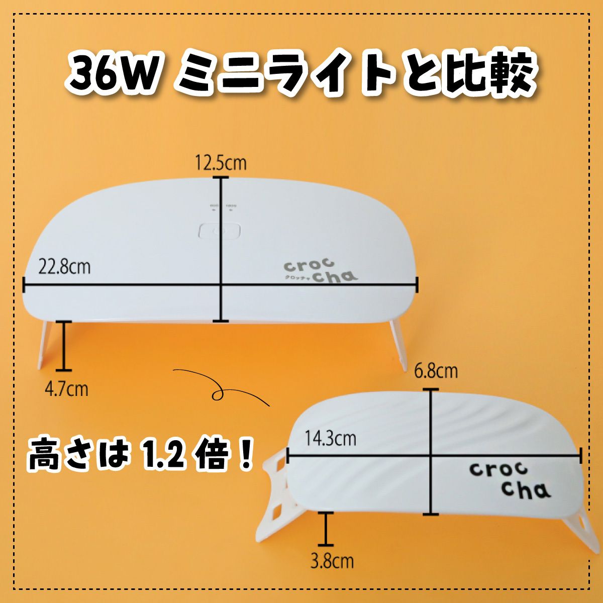 ★NEW★ crocchaオリジナル LEDライト 36W Lサイズ | クロッチャショップ