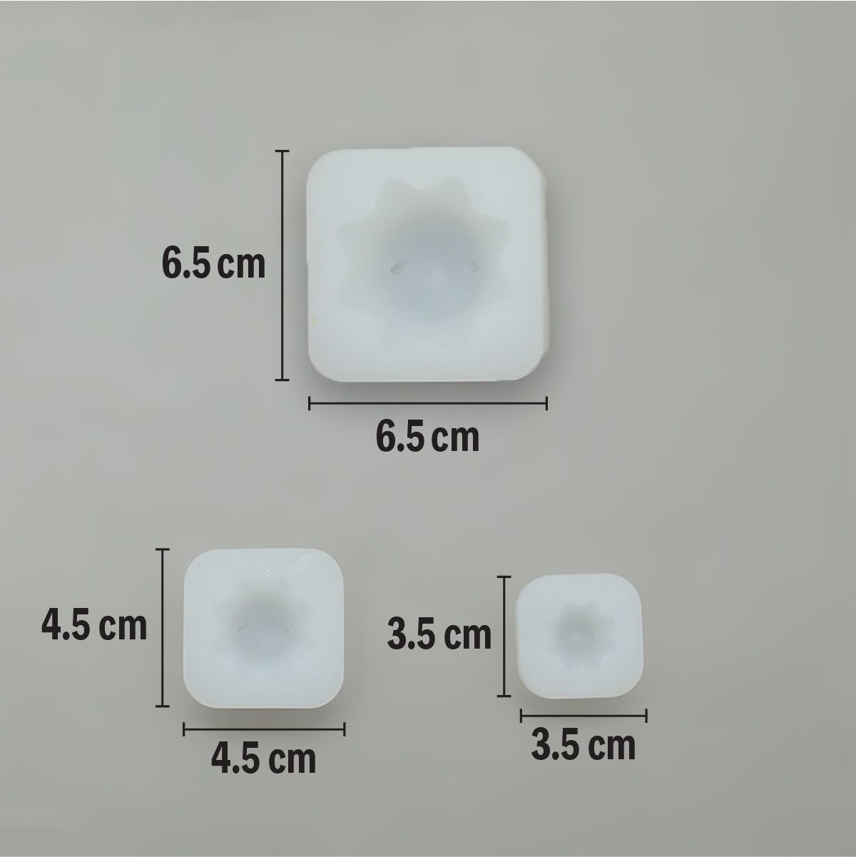 crocchaオリジナル シリコンモールド めんだこ 立体 3D 3サイズセット | クロッチャショップ